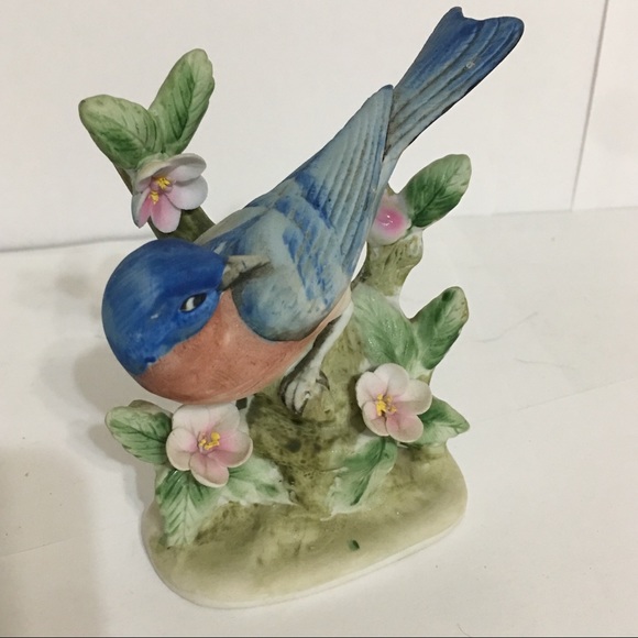 Lefton | Accents | Lefton Hand Painted Eastern Bluebird Figurine | Poshmark